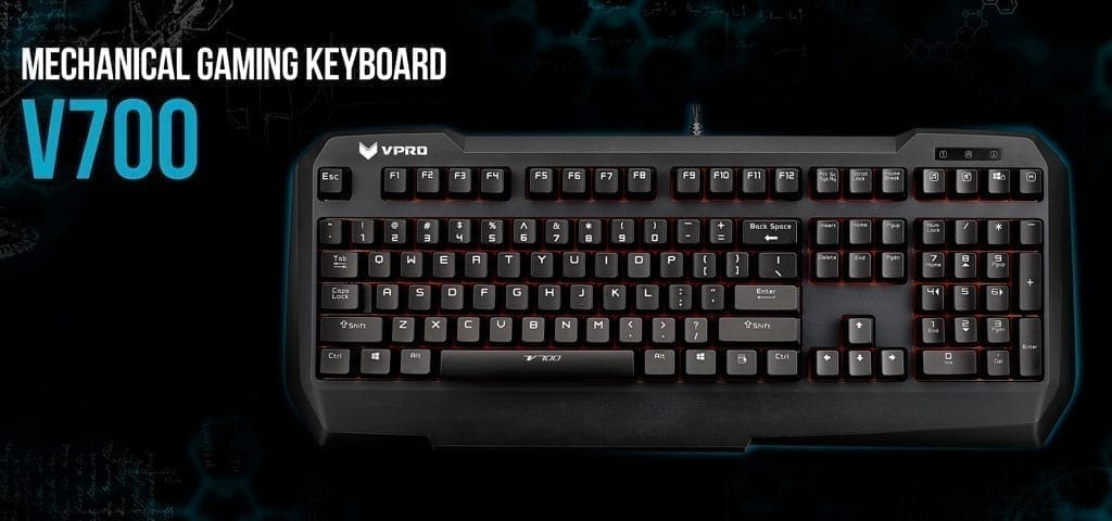 Tastatur VPRO V700 im Test - Gamers.at