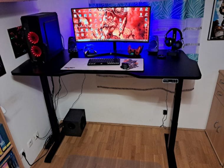 Gaming-Tisch Flexispot GT5 im Test - Gamers.at