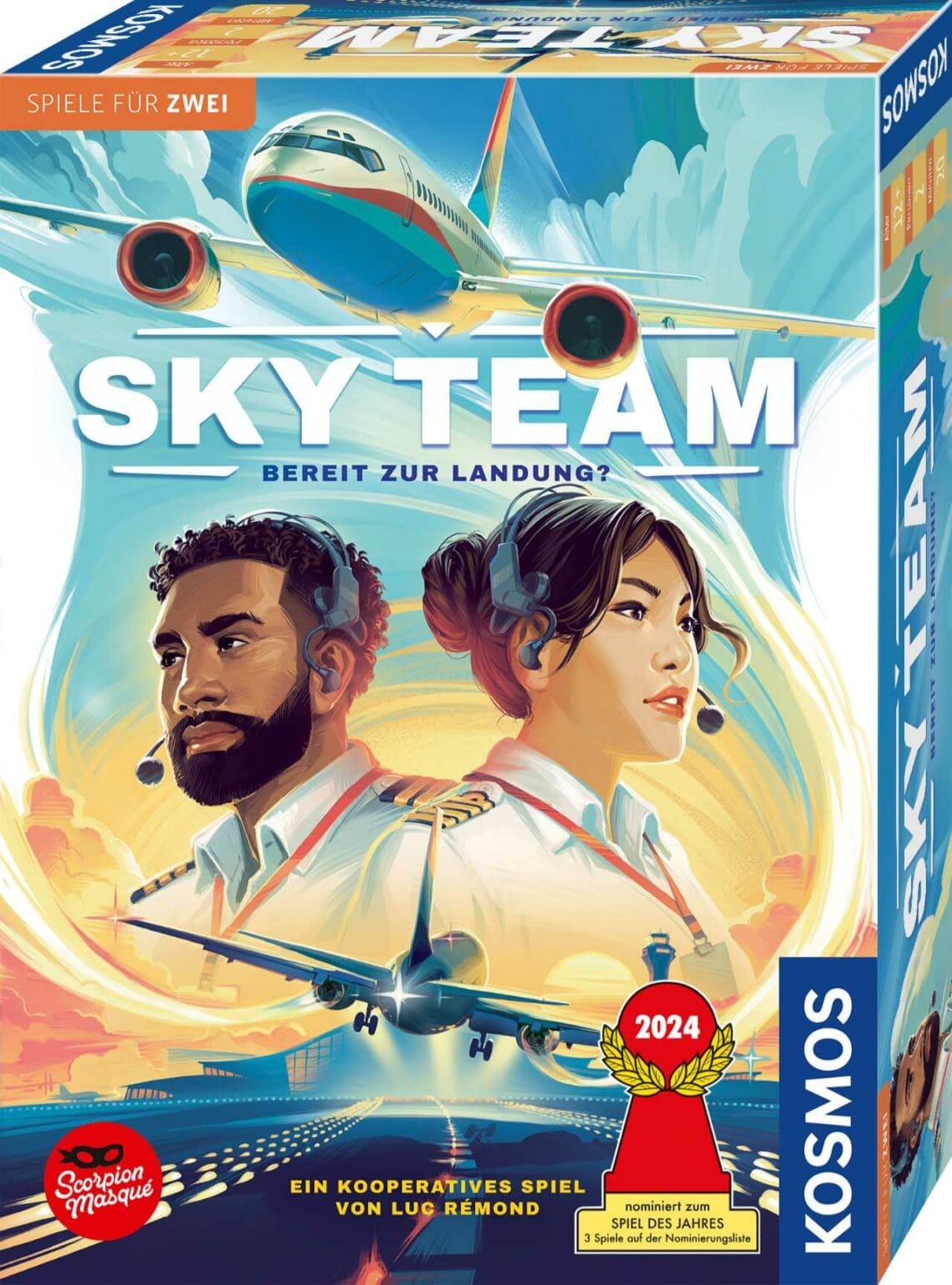 Sky Team ist Spiel des Jahres 2024 (Brettspiel) - Gamers.at