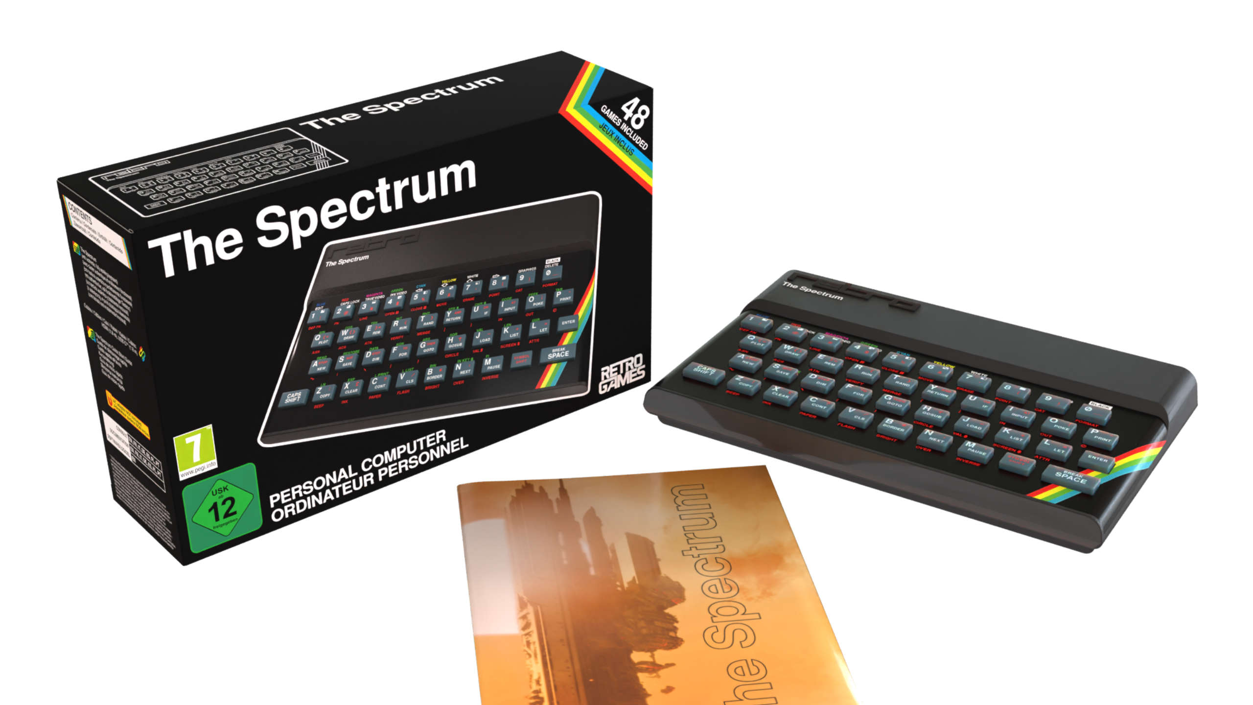 The Spectrum mit 48 vorinstallierten Spielen ist ab sofort erhältlich ...