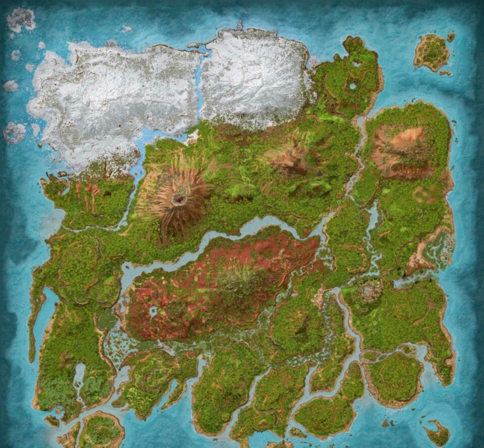 ARK: Survival Ascended Map-Guide: Die besten Welten auf einen Blick ...